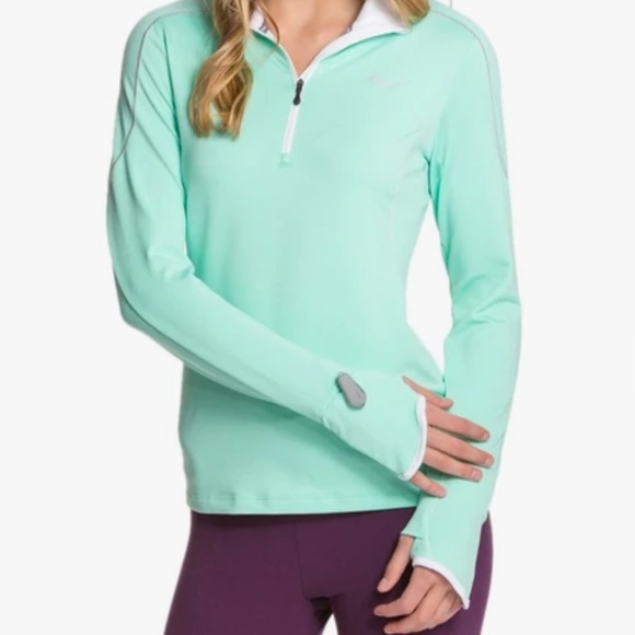 Saucony | Tops | Saucony Womens Omni Drylete Running Sport Quarter Zip ...